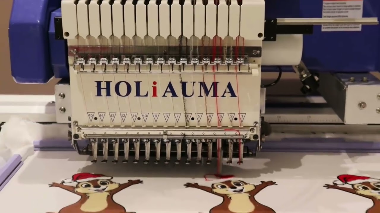 Holiauma Embroidery Software: AI-Driven, 1,200 SPM – MagneticHoop