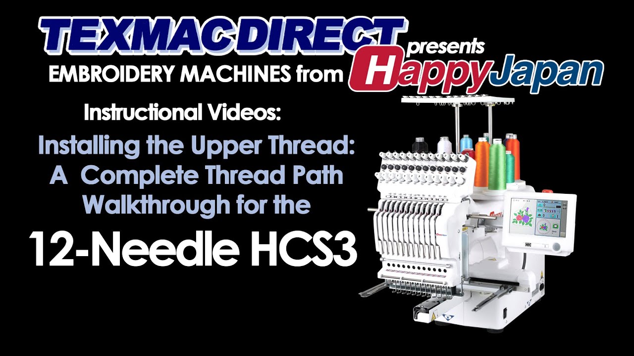 HappyJapan Embroidery Machines: Speed, Warranty, Financing – MagneticHoop