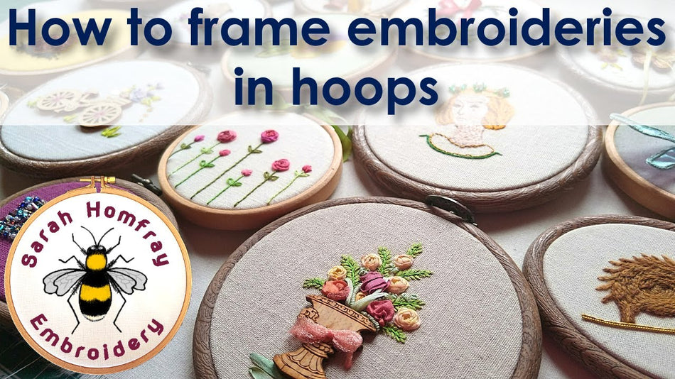 How to Display Embroidery Hoops: Expert Techniques for Showcasing Your ...