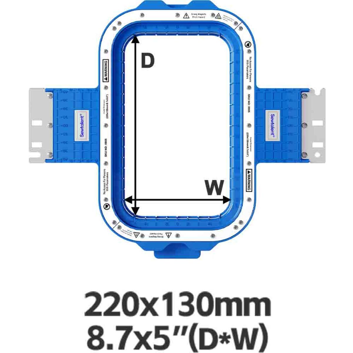 Sewtalent Magnetic Embroidery Hoops for Ricoma MT1501 MT1201 – 17 Sizes ...