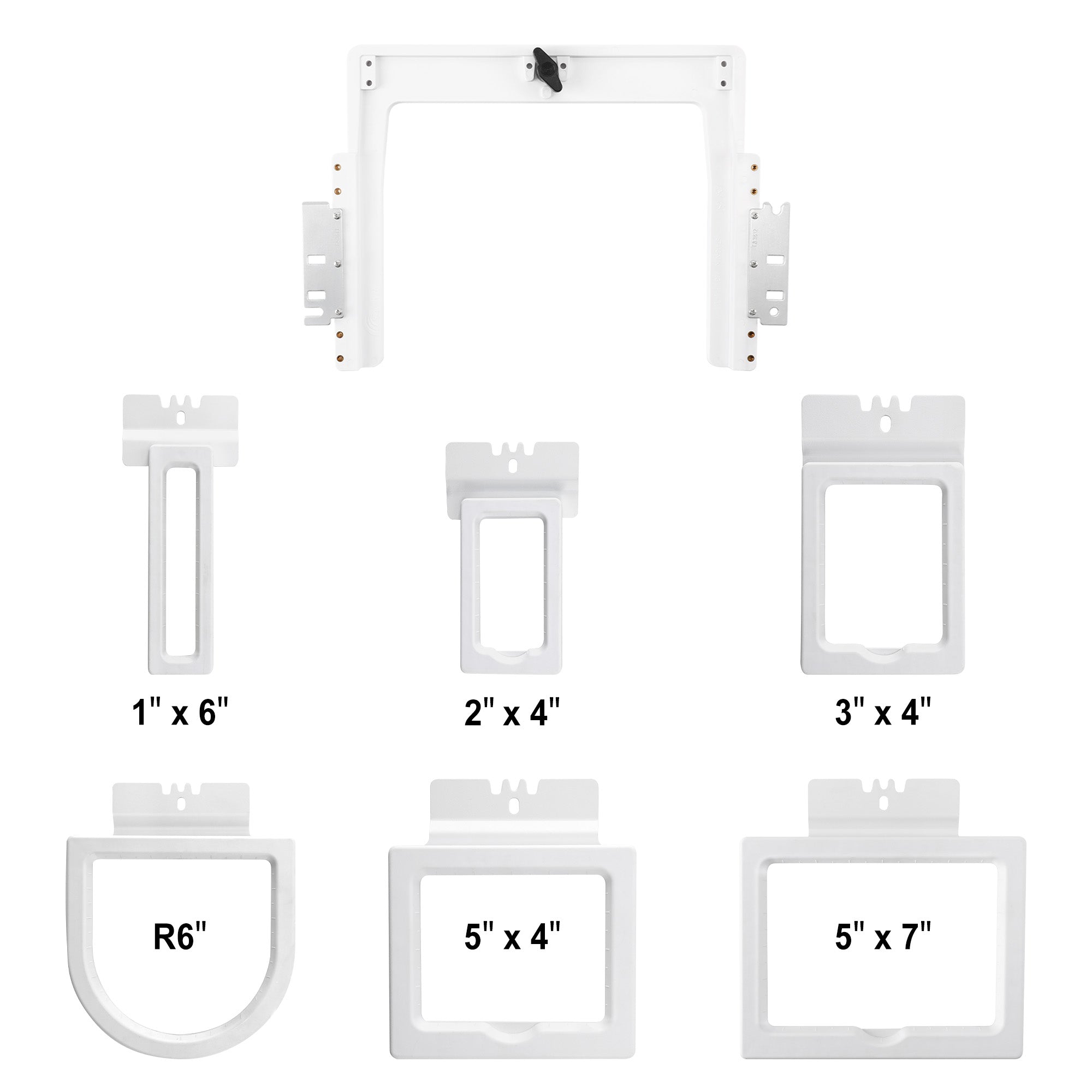 Sewtalent 6in1 Magnetic Hoops for Brother Embroidery Machines ...