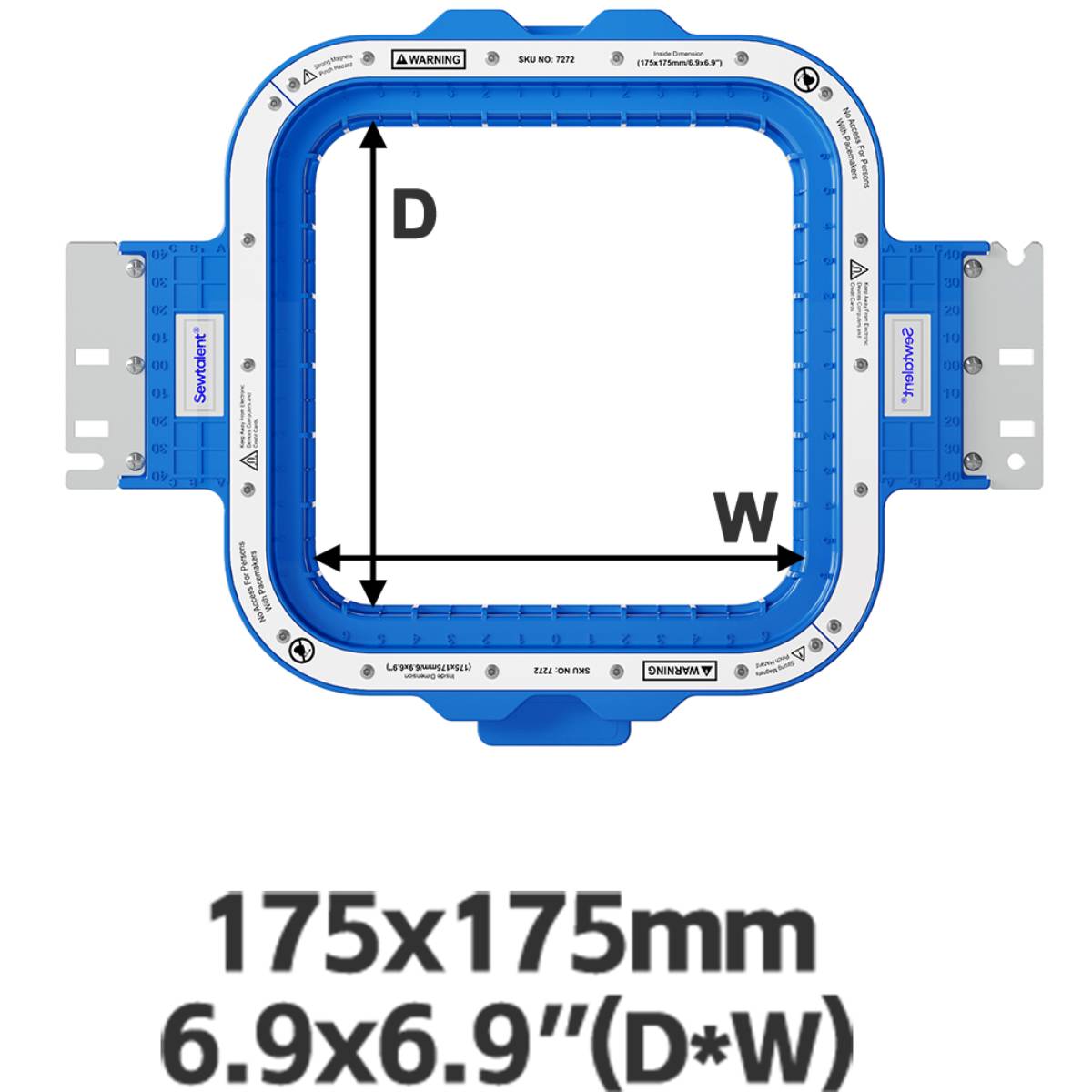 Sewtalent Magnetic Embroidery Hoops for Ricoma MT1501 MT1201 – 17 Sizes ...