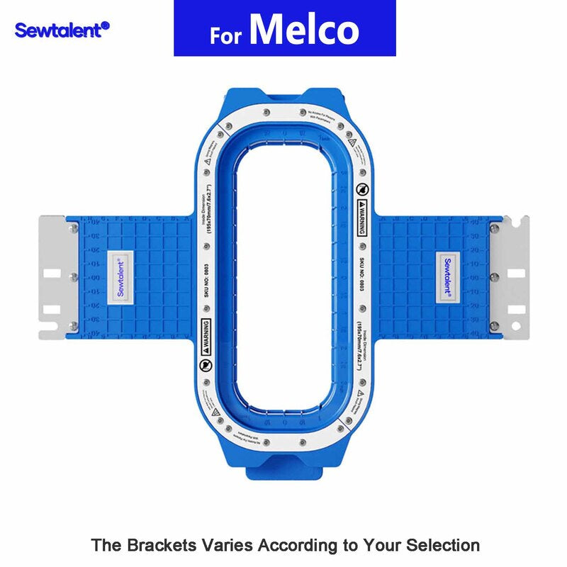 Magnetic Hoop 7.6"x2.7" | 195x70mm for Melco Embroidery Machines ...