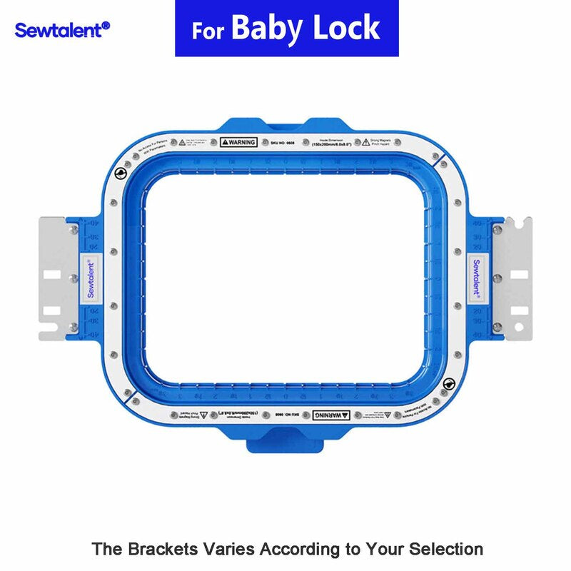 Magnetic Embroidery Hoops 6″x8″ | 150x200mm for Baby Lock Embroidery M ...