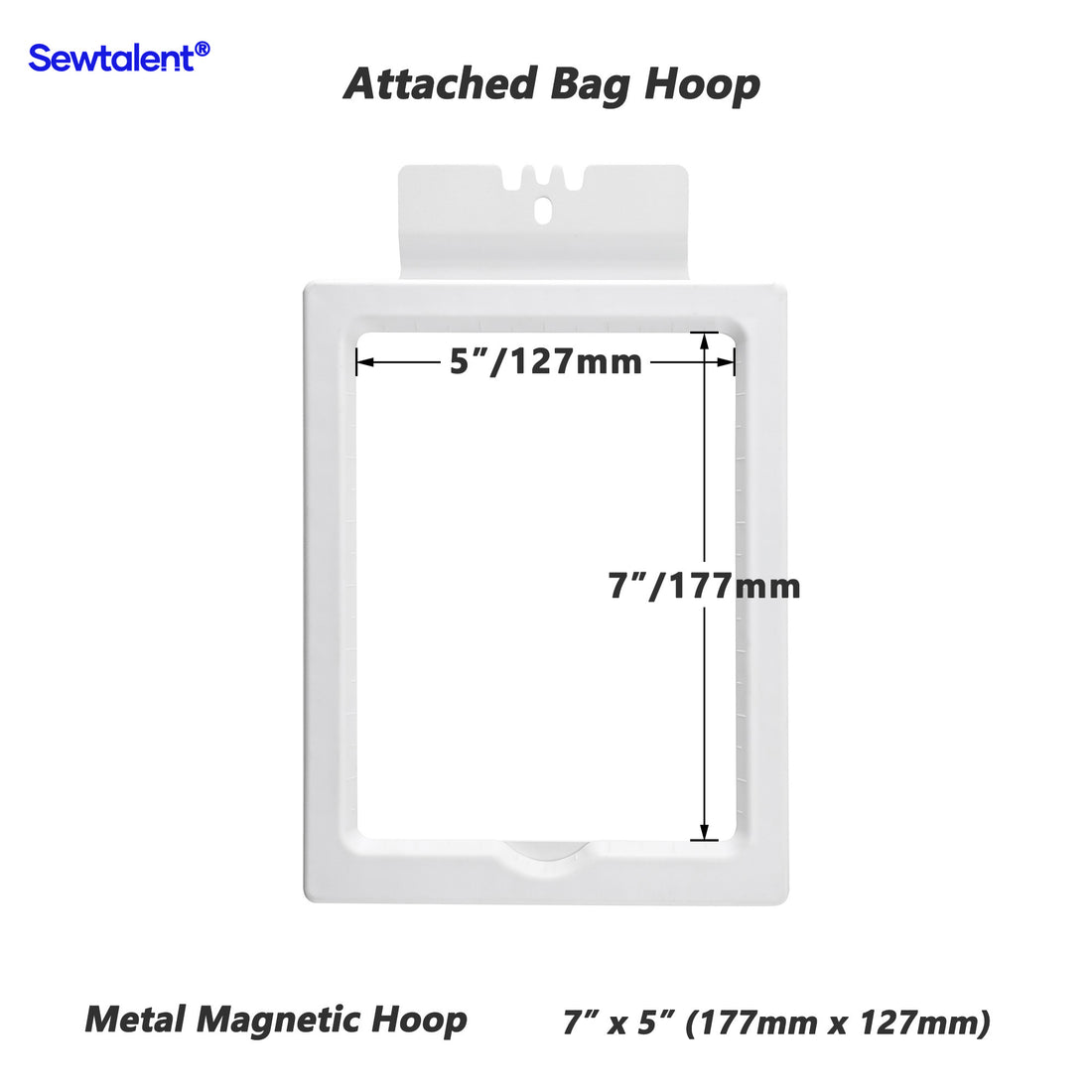 Sewtalent 8in1 Magnetic Hoop Set for Smartstitch Embroidery Machines ...