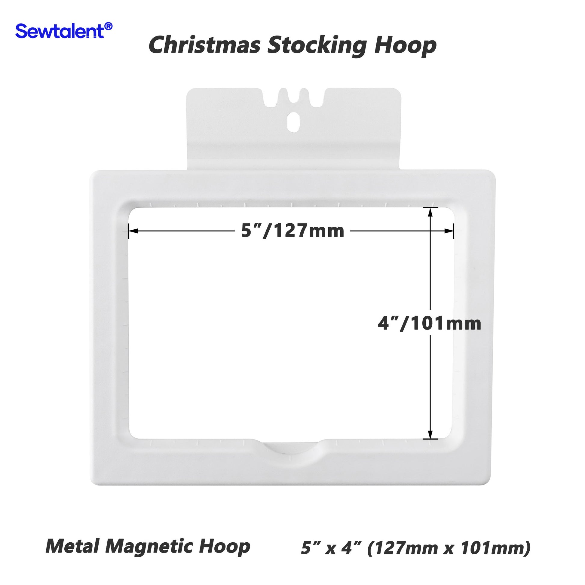Sewtalent 8in1 Magnetic Hoop Set for BAI Embroidery Machines – 1″×6″ to ...