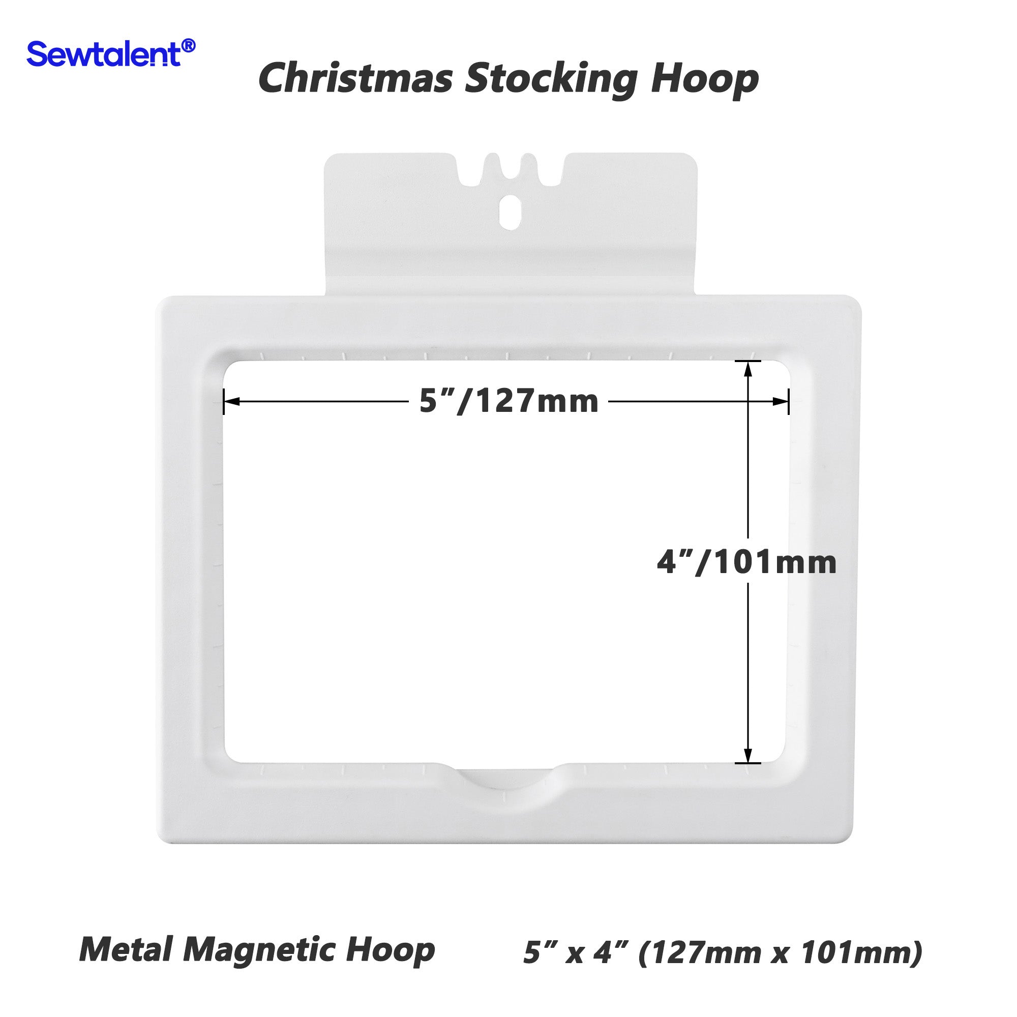 Sewtalent 8in1 Magnetic Hoop Set for BAI Embroidery Machines – 1″×6″ to ...