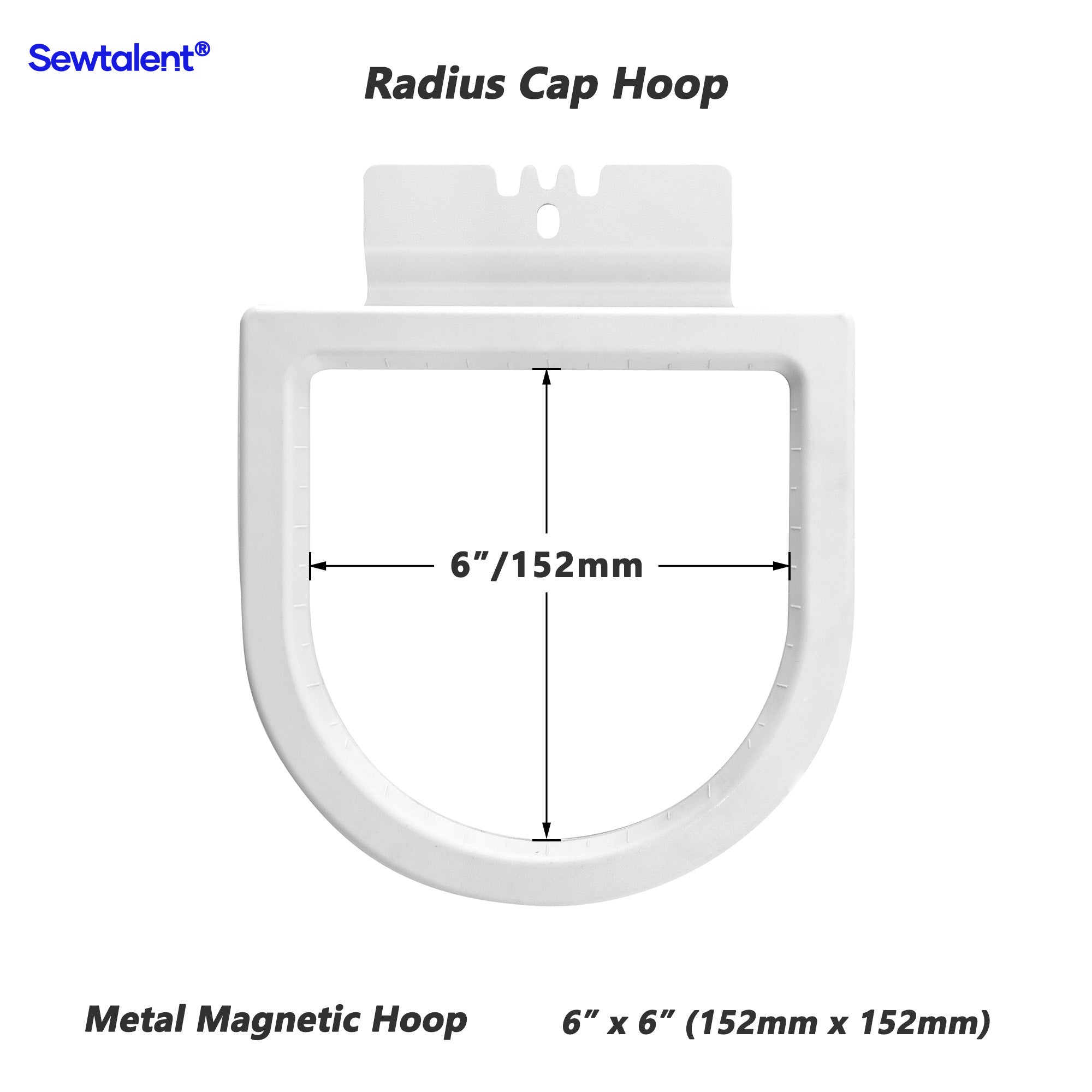 Sewtalent 8in1 Magnetic Hoop Set for Smartstitch Embroidery Machines ...