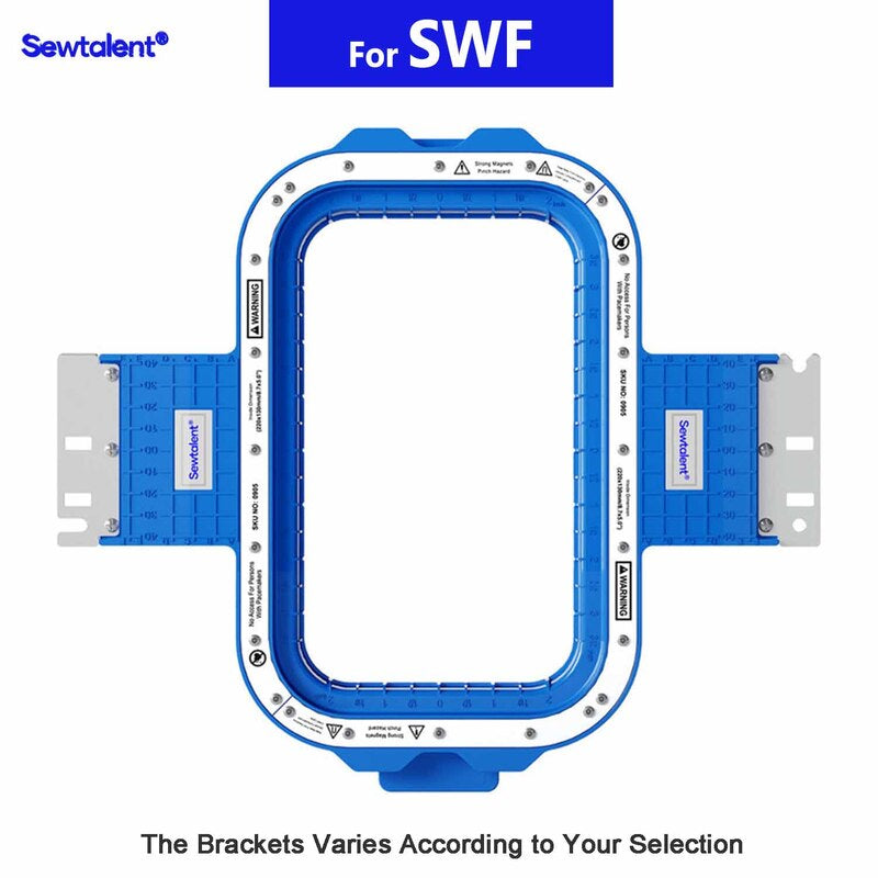 Sewtalent Magnetic Embroidery Hoop 8.7″ × 5″ (220 × 130 mm) for SWF ...