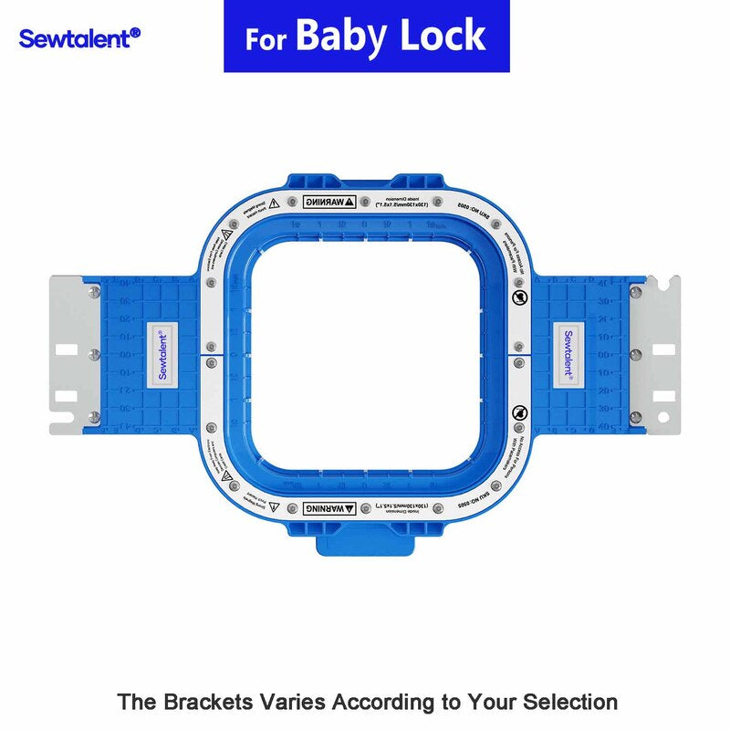 Sewtalent 5.1″ × 5.1″ (130 × 130 mm) Magnetic Embroidery Hoops for Baby ...