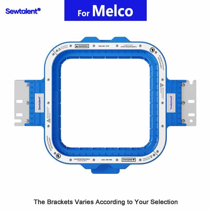 Magnetic Embroidery Hoops 6.9″x6.9″ | 175x175mm for Melco & Bernina Em ...