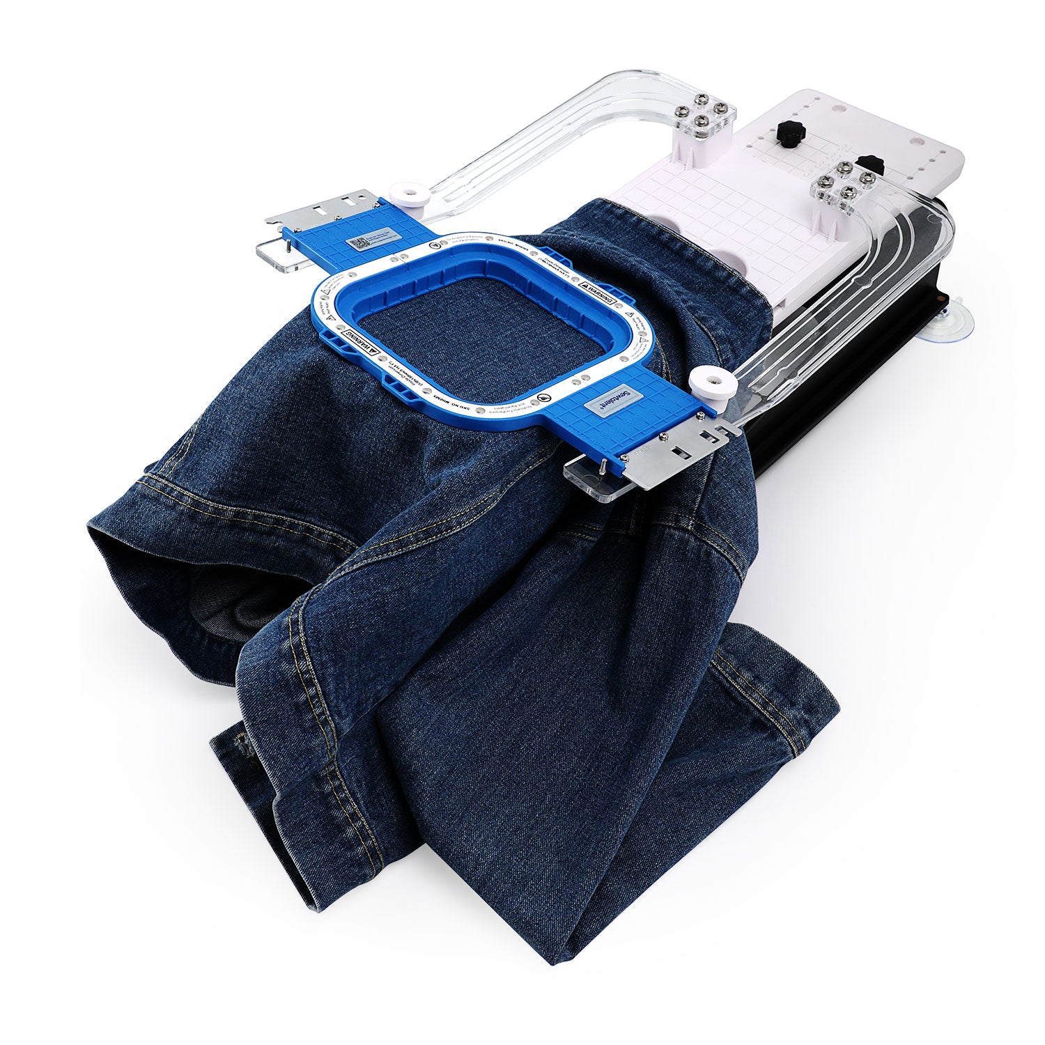 Hooping Station Kit with 6.9″x6.9″ Magnetic Hoop for BAI Commercial ...